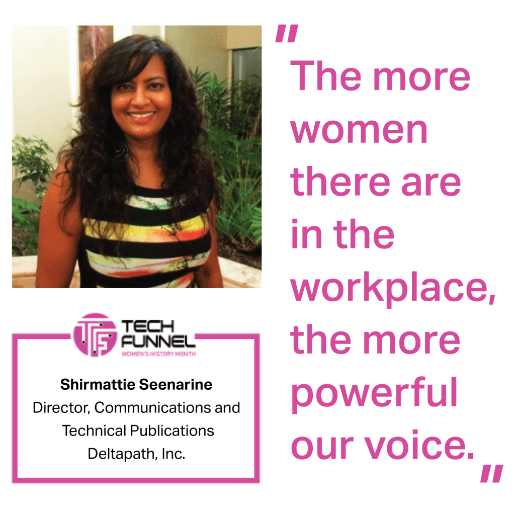 Women’s History Month with Shirmattie Seenarine - Deltapath